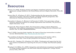 First-Generation Students | PPT