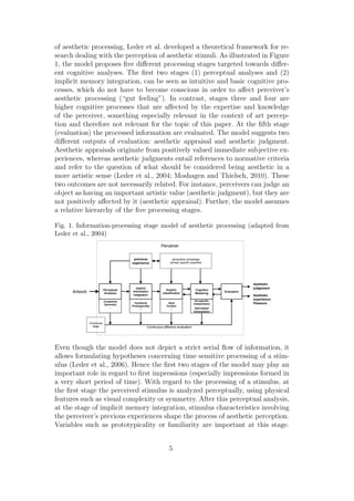 The role of visual complexity and prototypicality regarding first ...