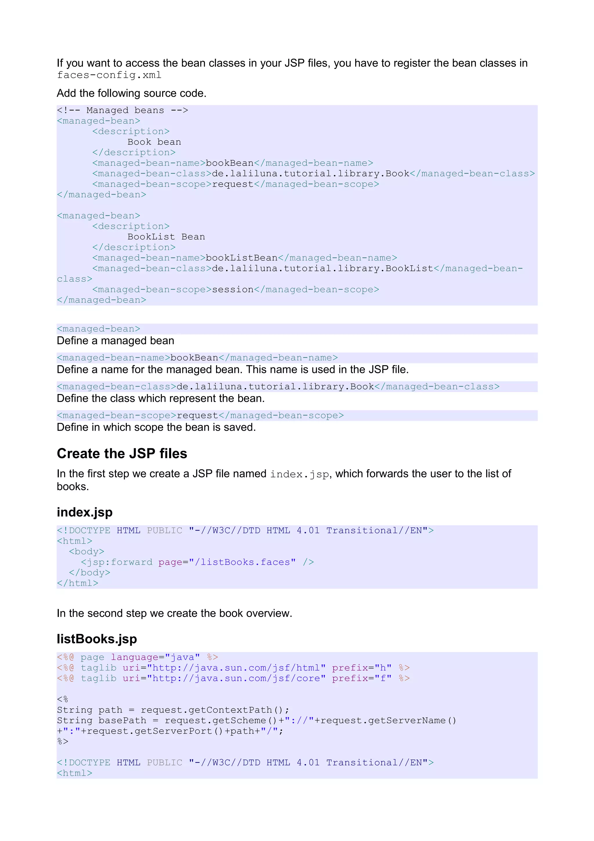 First Java Server Faces Tutorial En Pdf Free Download 8055