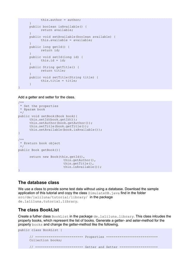 First java-server-faces-tutorial-en | PDF