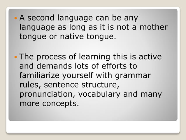 First-Language-vs-Second-Language lec.pptx | Parenting Babies and ...
