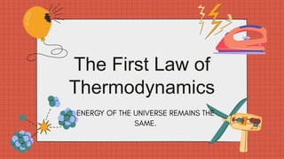general first-law-of-Thermodynamics..pptx