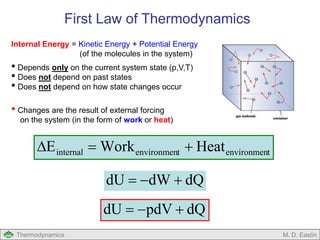 first-law-thermodynamics in science chemistry | PPTX