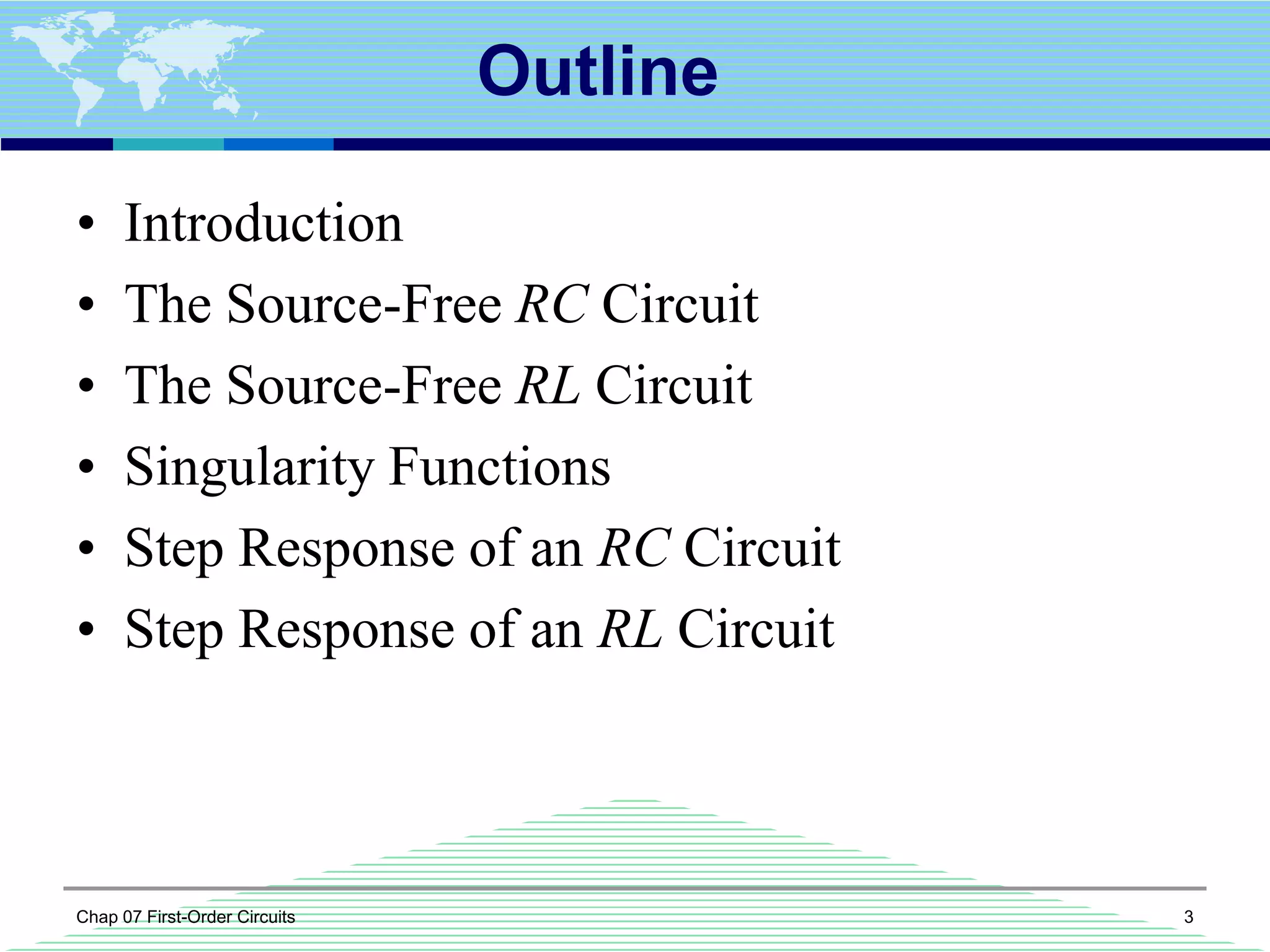 First order circuits | PDF