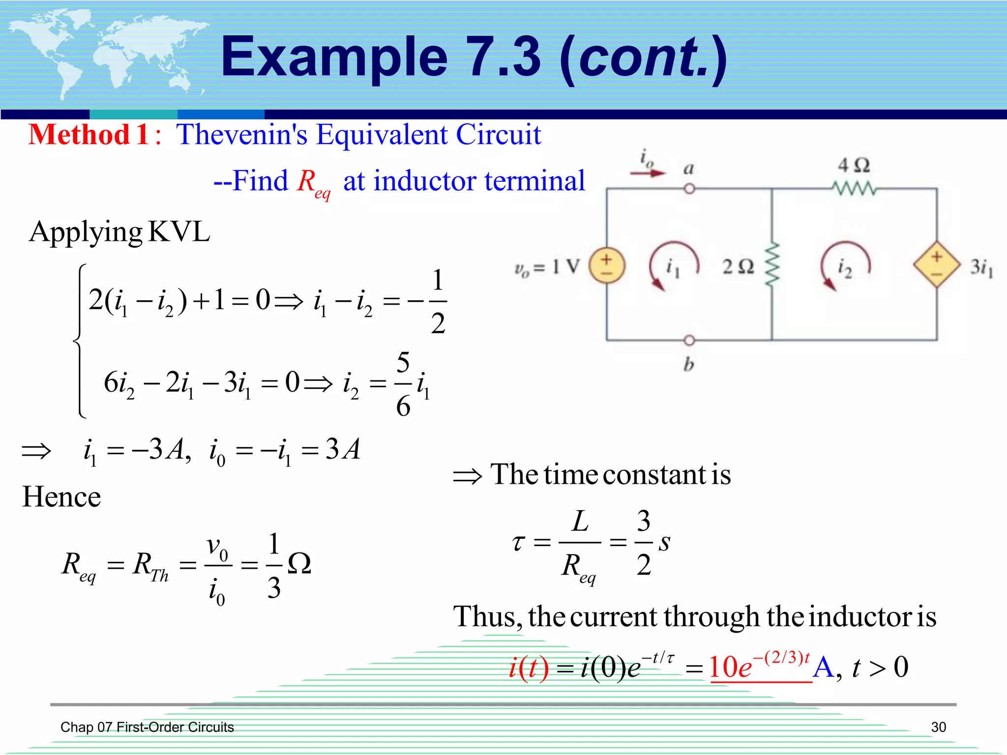 First order circuits | PDF