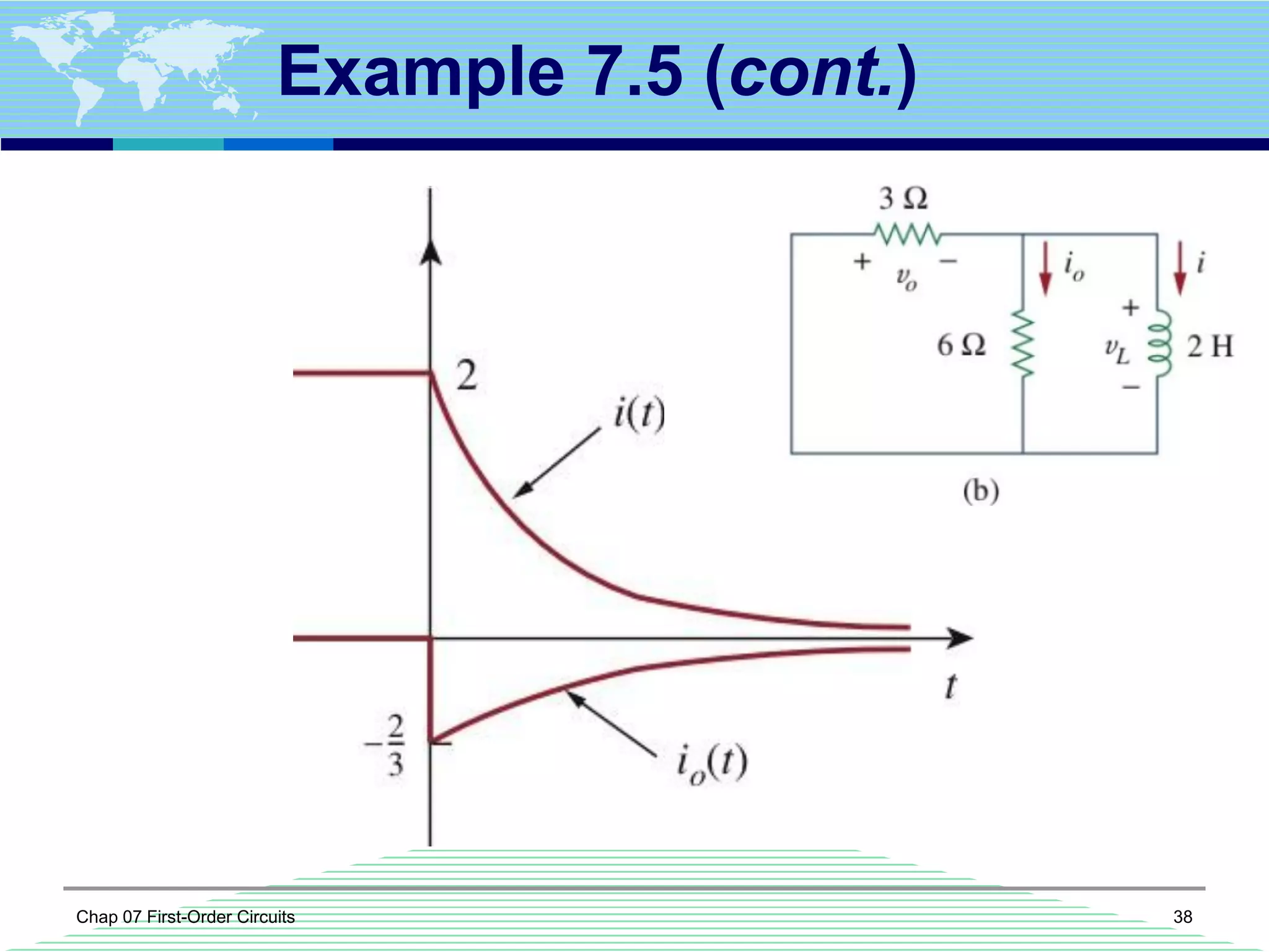 First order circuits | PDF