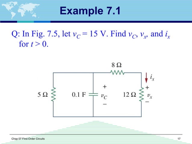 First order circuits | PDF