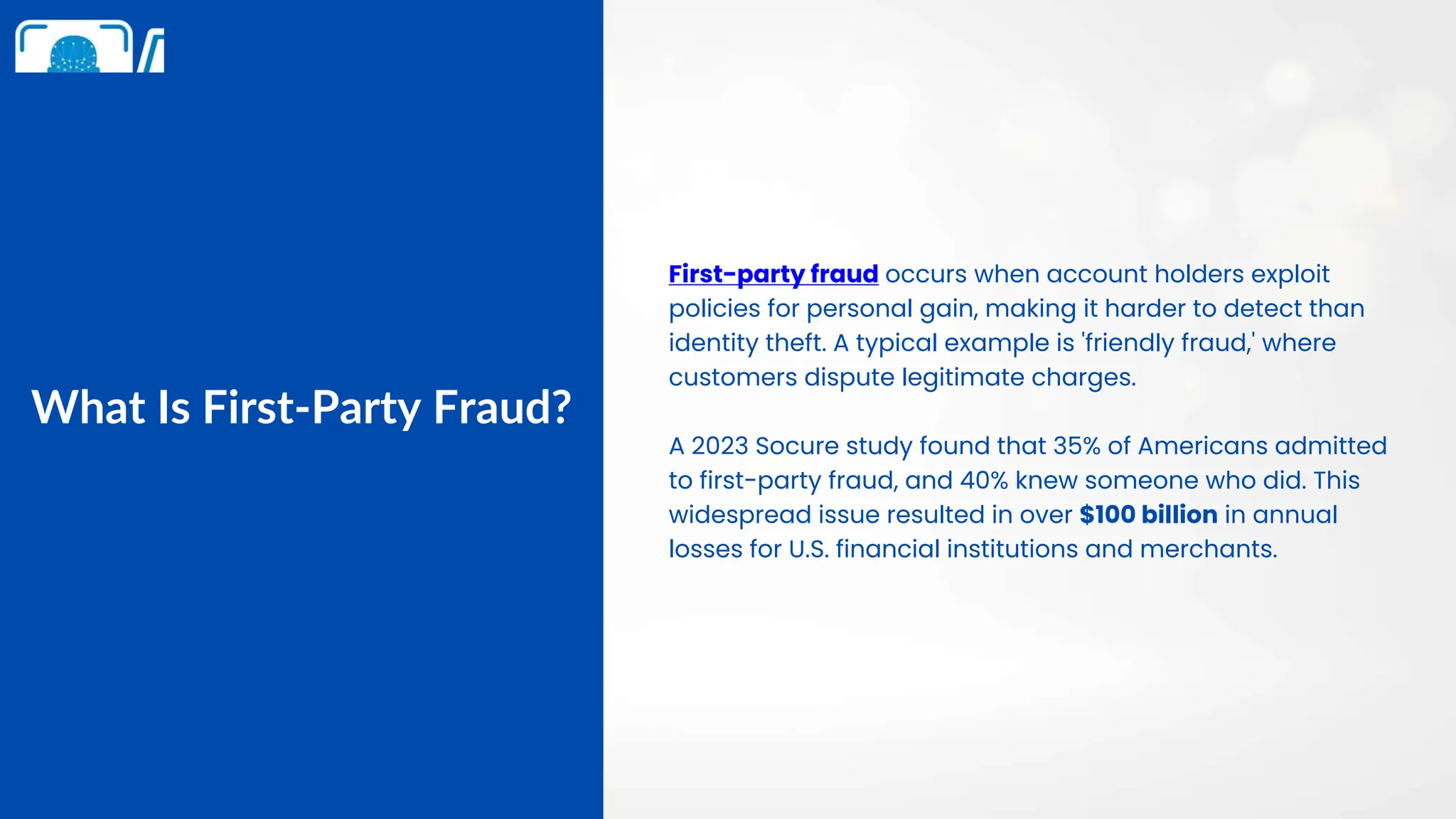 First-Party Fraud in Ecommerce: How Digital ID Verification Can Help | PPT