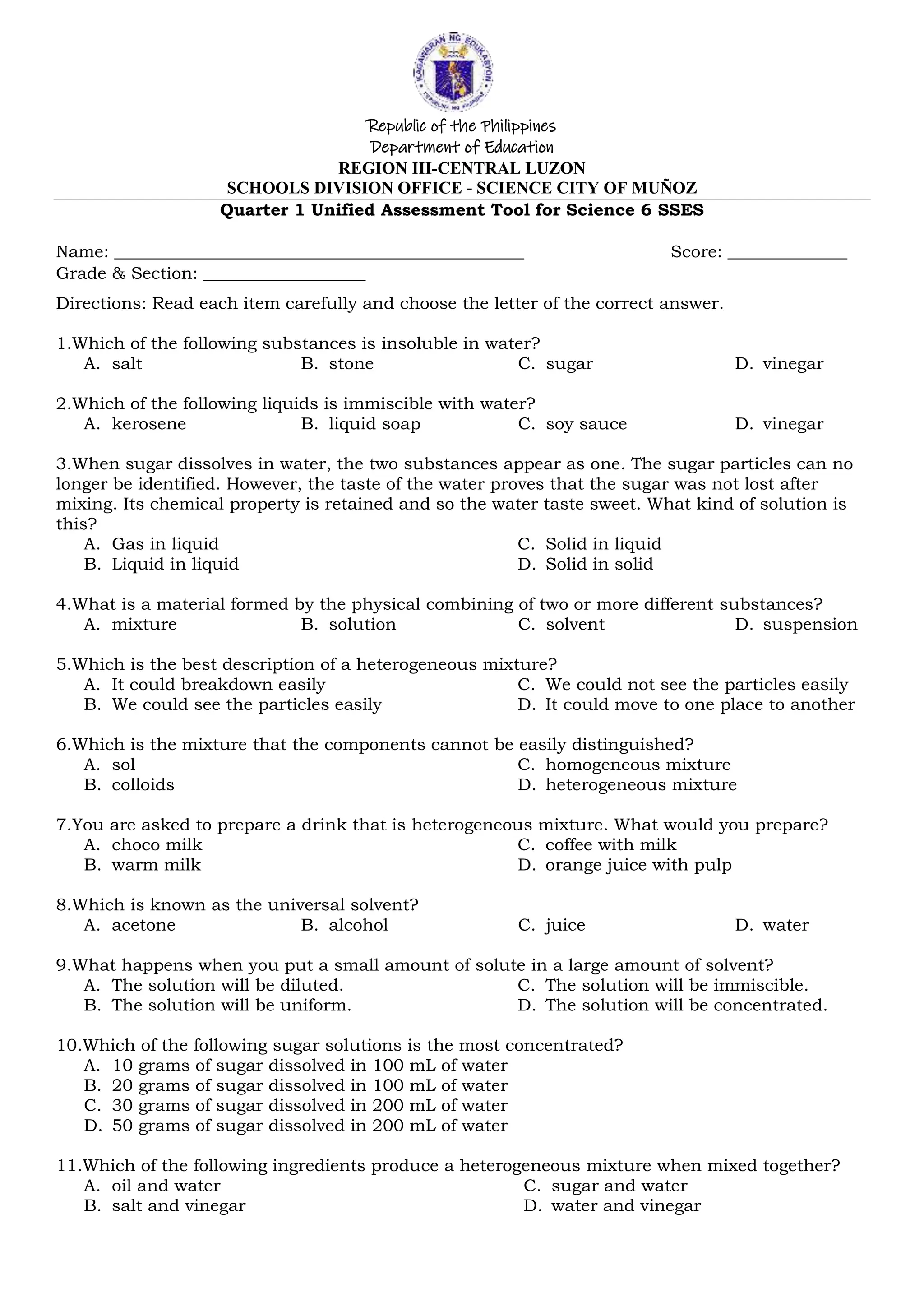 First-Quarter-Assessment-in-Science-6-SSES.docx