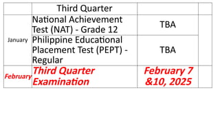 FIRST-QUARTER-EXAMINATIONS-SCHEDULE (1).pptx