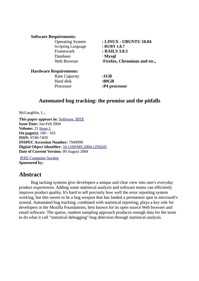 Query Management system-Ist review | PDF