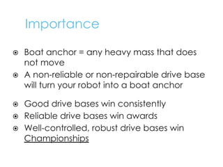 FIRST-Robotics-Drive-Systems.pdf | Robotics | Technology & Computing