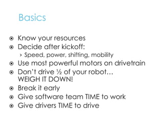 FIRST-Robotics-Drive-Systems.pdf | Robotics | Technology & Computing