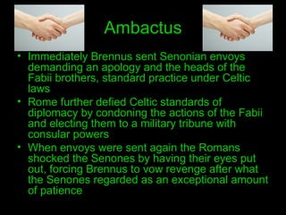 First Sacking of Rome | PPT