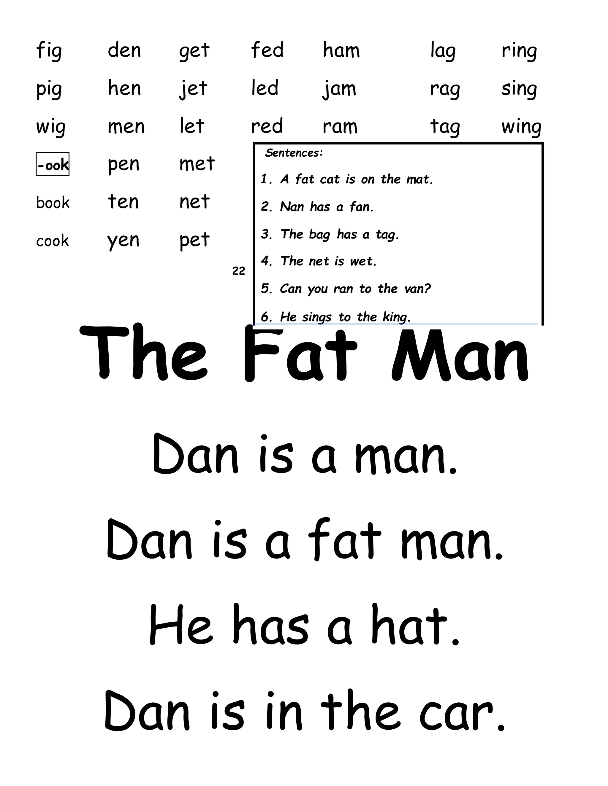 First-Step-in-Reading Part 1 Compilation of Beginning Reading Exercises ...