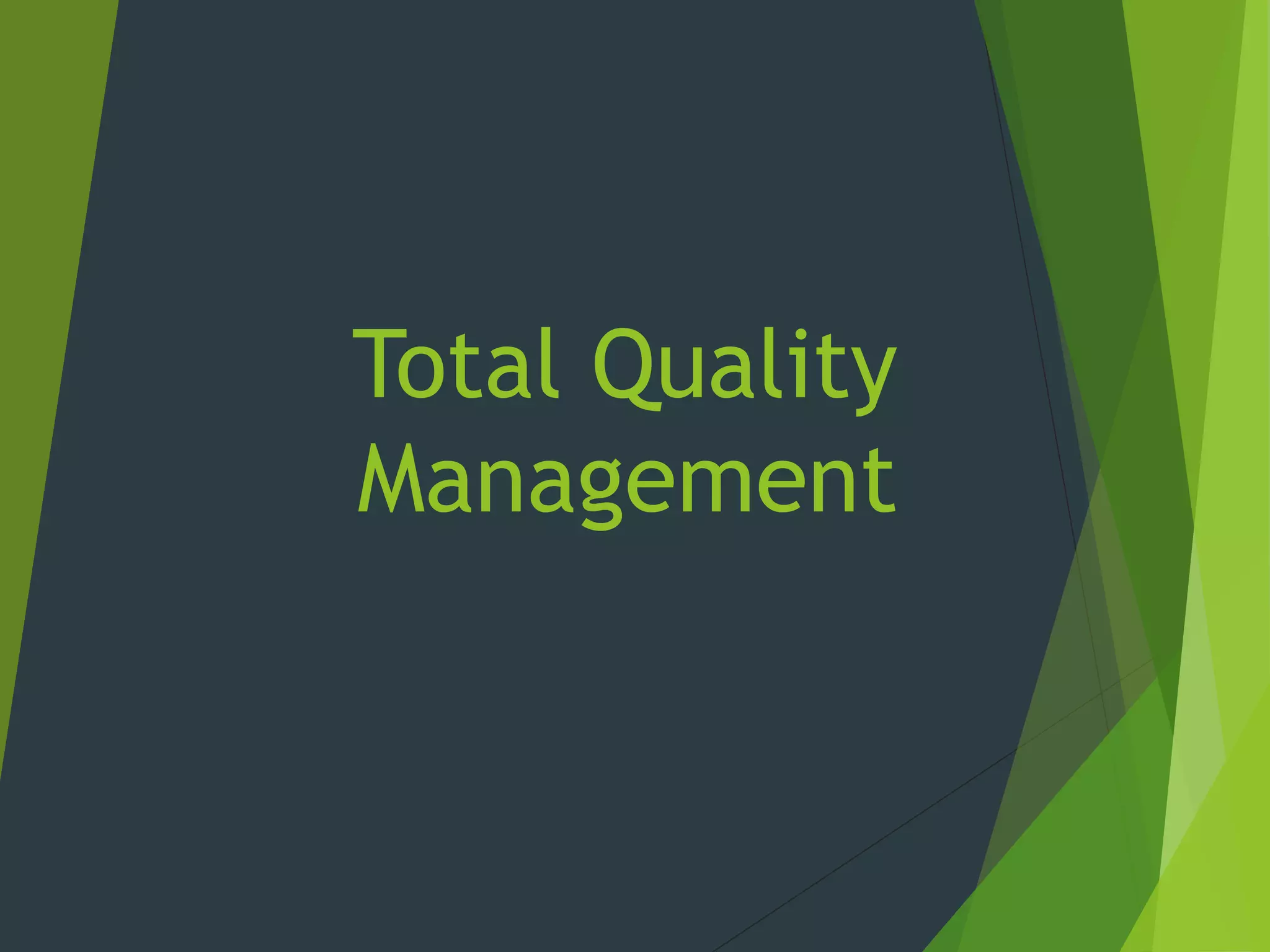 intro to total-quality-management | PPT