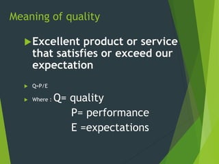 intro to total-quality-management | PPTX
