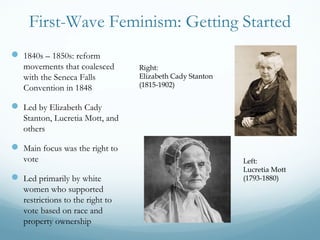 First wave feminism | PPT