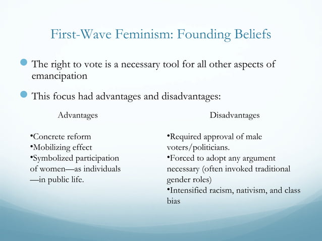 First wave feminism | PPT