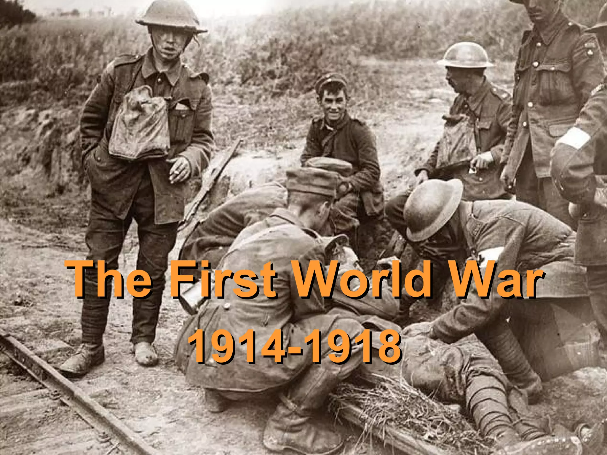 First world-war- its impact | PPT