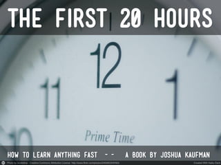 Add a New Skill in 20 Hours of Practice | PDF