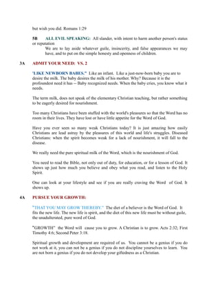 First Peter 2 1 to 3 outline | RTF