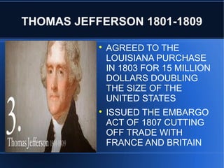 First 5 presidents | PPT