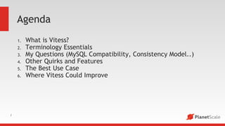 My First 90 days with Vitess | PPT