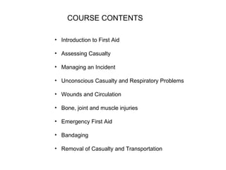 First Aid | PPT