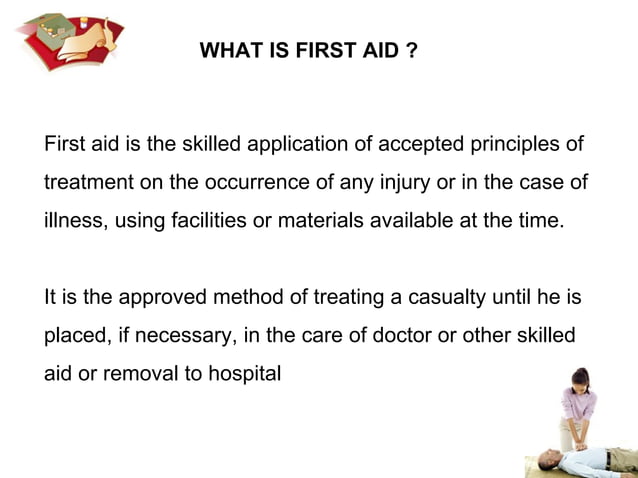 First Aid | PPT | First Aid | Injuries