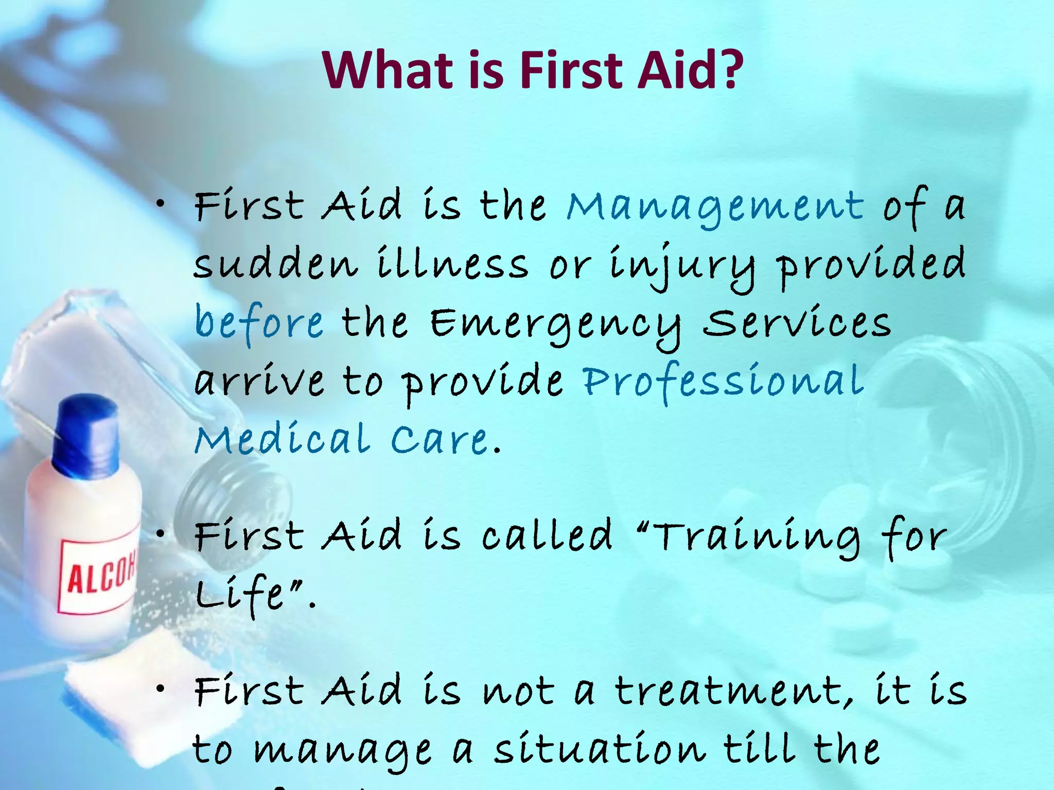 Basic First Aid | PPT