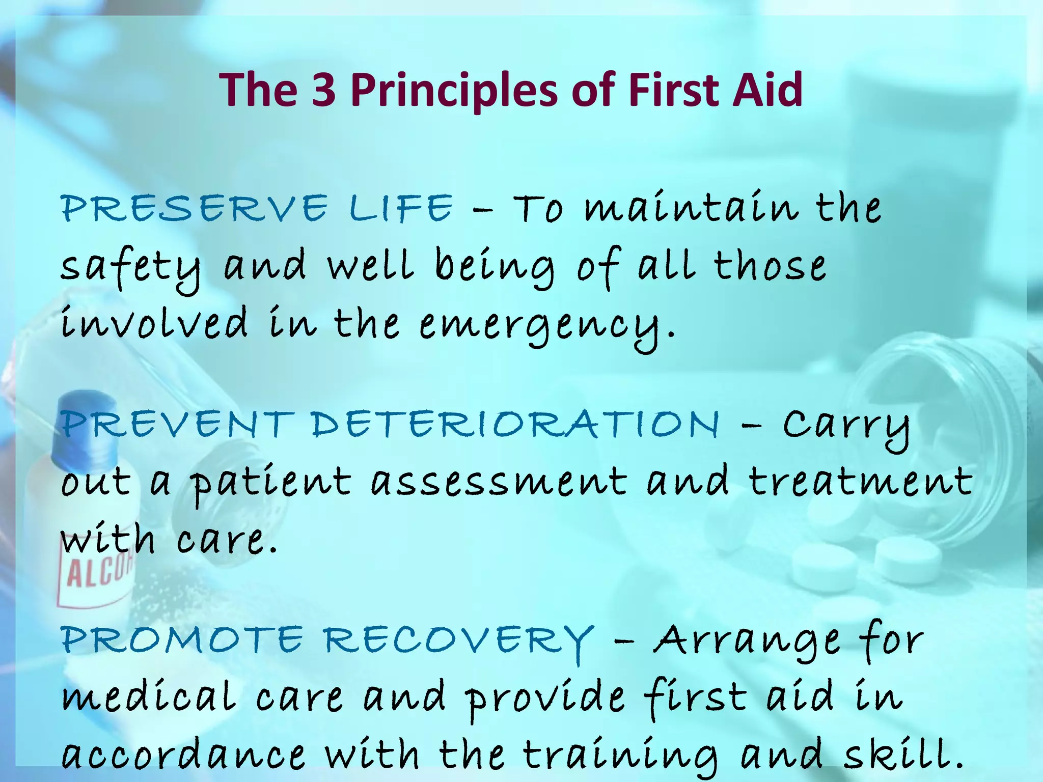 Basic First Aid | PPT
