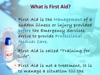 Basic First Aid | PPT