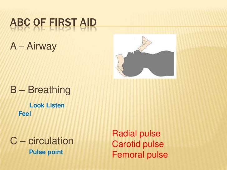 First Aid First Aid