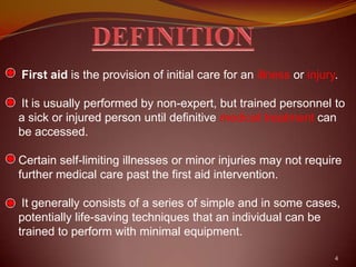 First aid | PPSX