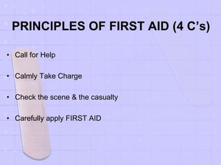 First aid | PPTX