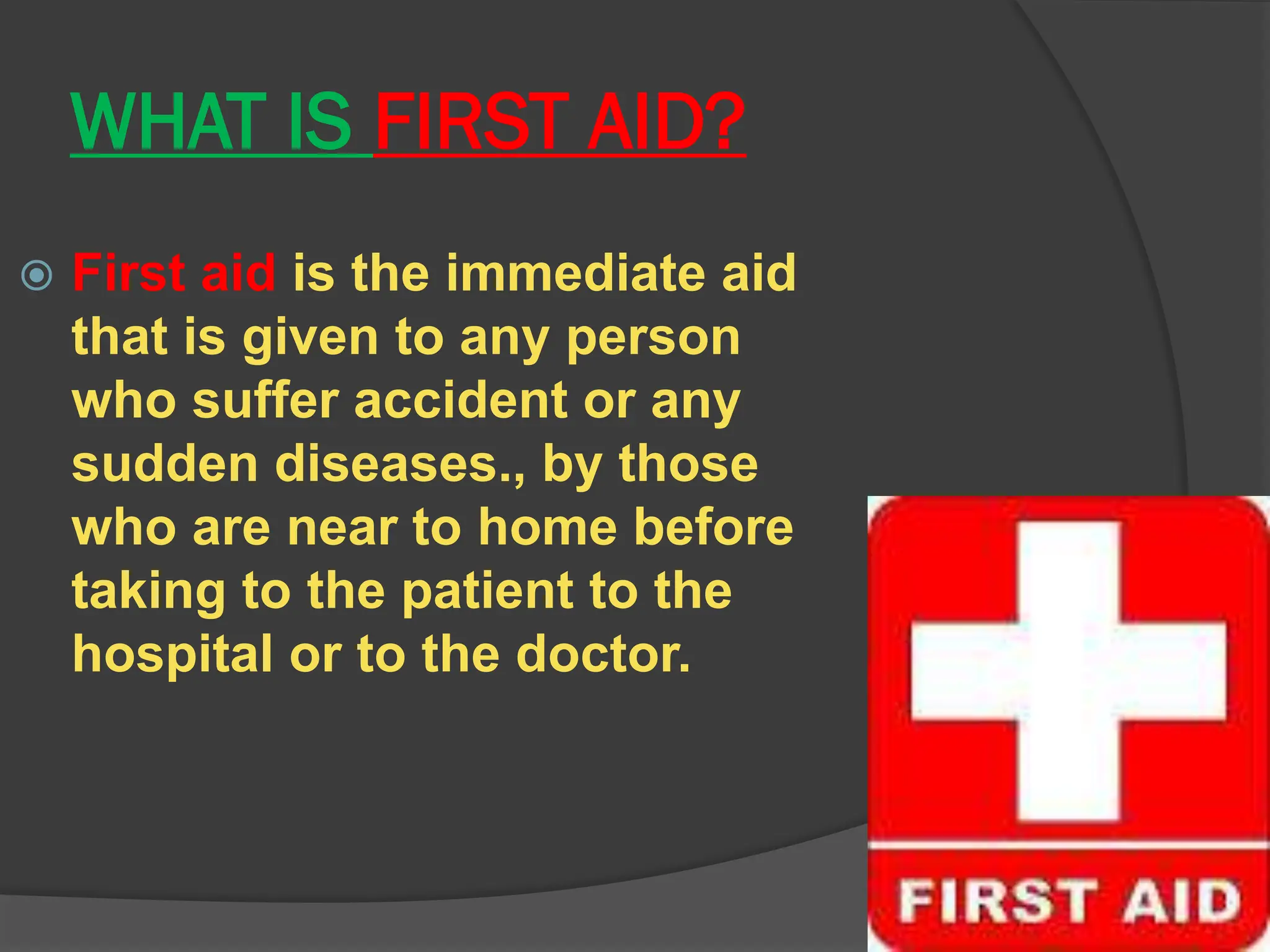 first aid management and procedure requirdf | PDF