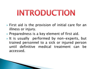 First aid | PPTX