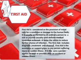 First aid | PPTX