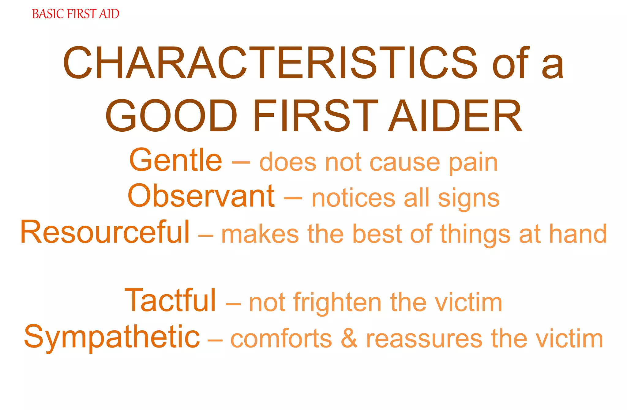 First aid MAPEH9 Health Education | PPTX