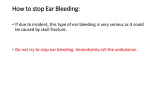 First aid | PPTX