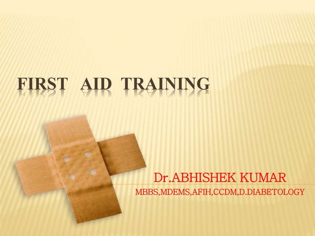 First Aid Training | PPT