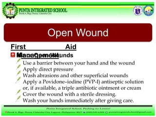 First aid | PPTX