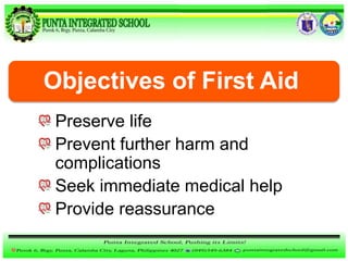 First aid | PPTX