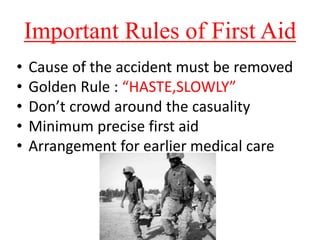 First aid | PPTX