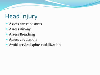 First AID | PPTX