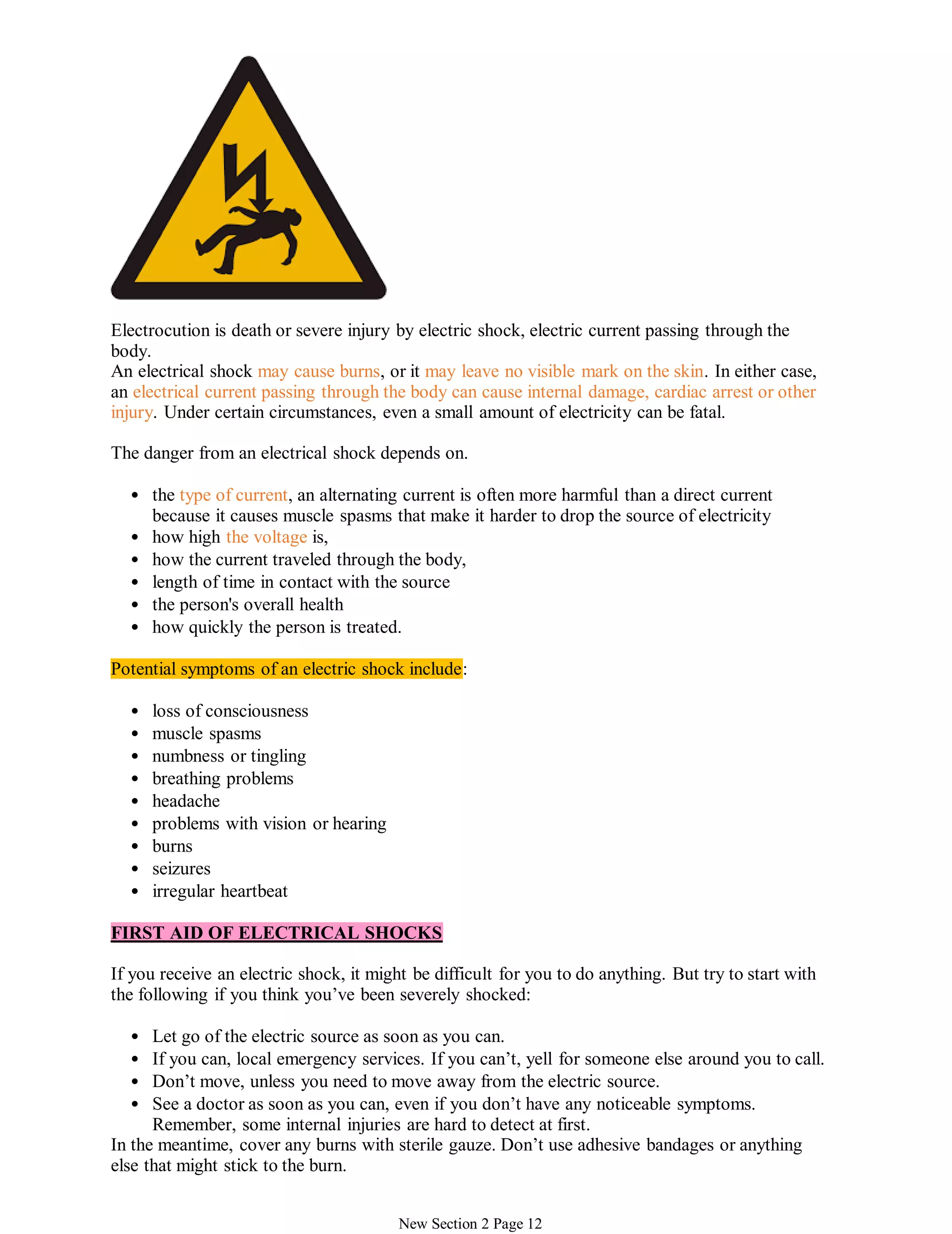Basic First aid | PDF