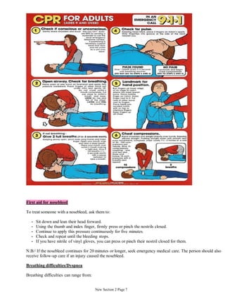 Basic First aid | PDF