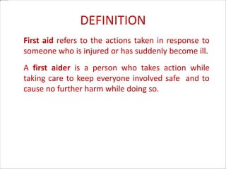 FIRST AID.ppt