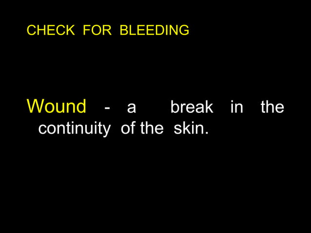 Definition and Importance of the First Aid | PPT | First Aid | Injuries